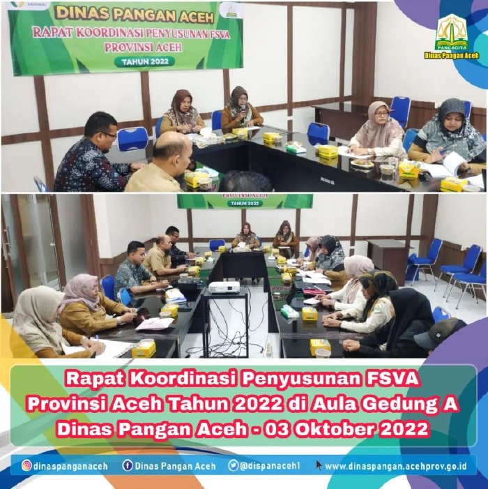 Dispan Gelar Rapat Koordinasi Penyusunan FSVA